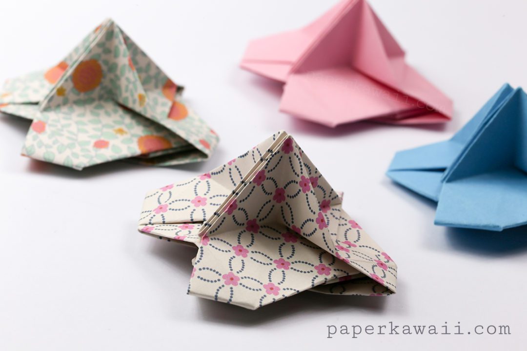 Origami Card Holder Instructions - Paper Kawaii