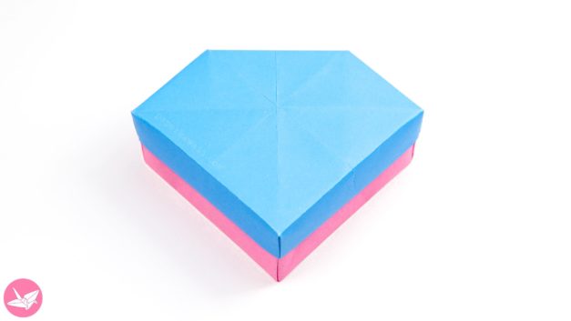Easy Origami Masu Box Tutorial - Best Method - Paper Kawaii