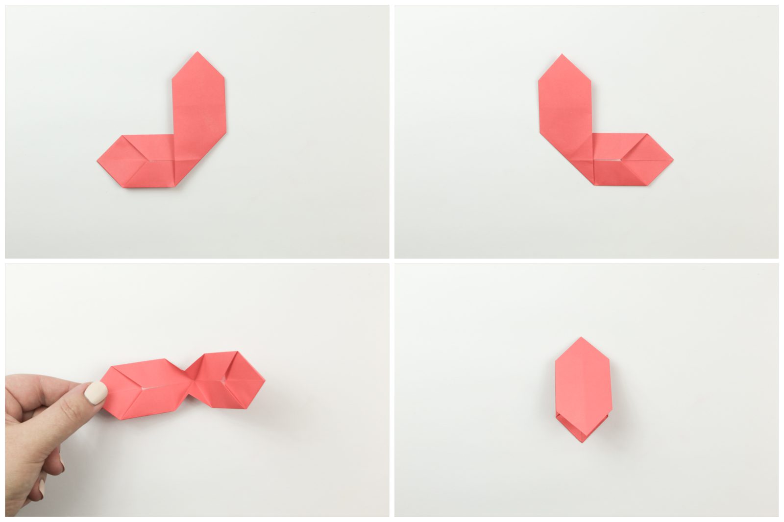 Origami Bow Tie Step By Step Instructions - Paper Kawaii